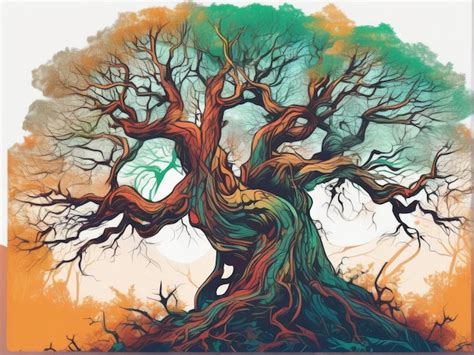 Premium Vector Vector Background With A Beautiful Tree