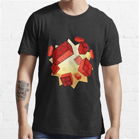 Exploding Bricks T Shirt By Jordandawsonk Redbubble Bricks T