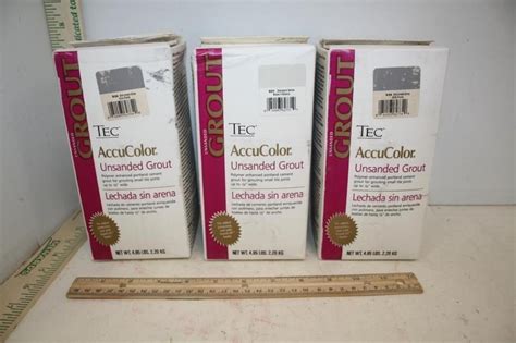 Tec Accu Color Unsanded Grout Nib 3 Live And Online Auctions On