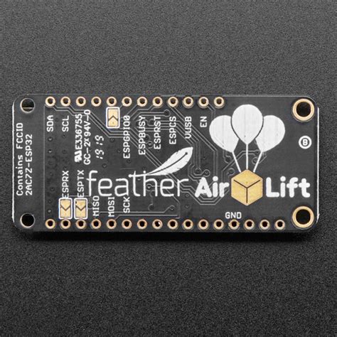 Adafruit Airlift Featherwing Esp32 Wifi Co Processor