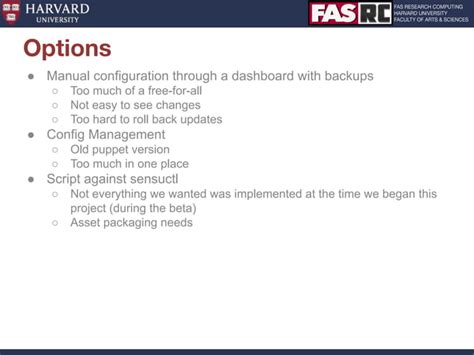 Order From Chaos Automating Monitoring Configuration Ppt