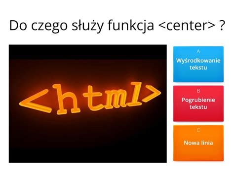 html quiz