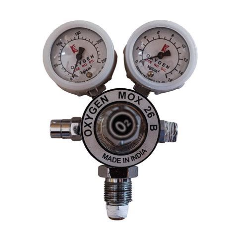 Oxygen Regulator Single Stage Double Gauge V N Medical Services