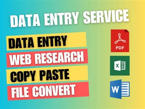 Efficient Data Entry Research Copy Paste Mining Cleaning And Validation Upwork