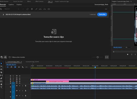 Solved Transcript And Cc On Premiere Adobe Community 13827604