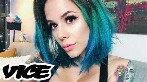Vice Magazine Takes Look At Cam Sensation Cortana Blue Her Music