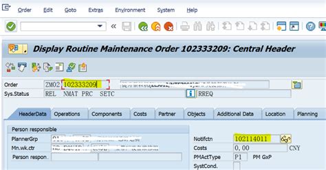 sap pm 初级系列19 ip10为维修计划触发维修工单的同时也自动触发了维修通知单！ sap ia05 ip42 ip10 csdn博客