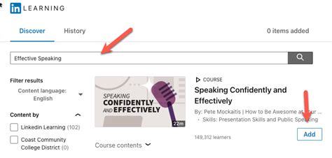 adding linkedin learning video in your canvas course occ canvas support