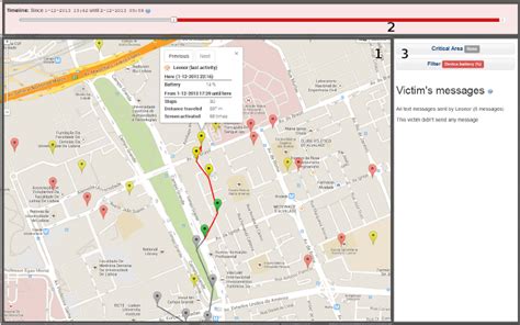The User Interface Split In 3 Areas With All Controls Applied