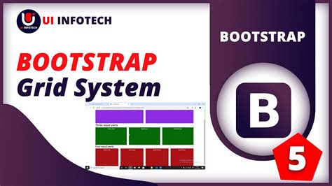 Bootstrap 5 Grid System Creating A Grid By Using Bootstrap5 With An