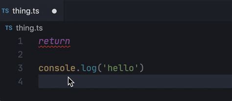 valid unreachable code is being aggressively removed as a result of