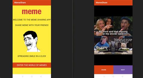 Github Jakshat2memeshareapp A Meme Sharing App That Shows Random