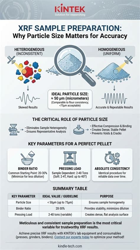 What Is The Particle Size Of Xrf Sample Preparation Achieve Accurate And Repeatable Results
