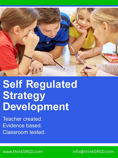 What Is Srsd Think Srsd Self Regulated Strategy Development