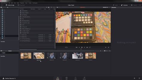 Automatic Color Correction With DaVinci Resolve Resolve Interface