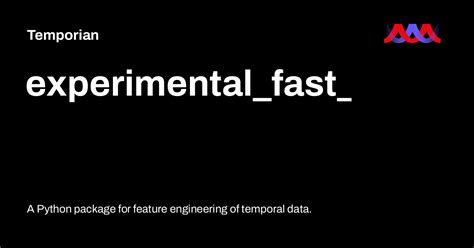 Experimental Fast Fourier Transform Temporian