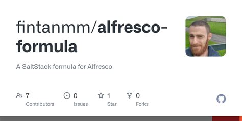 Github Fintanmmalfresco Formula A Saltstack Formula For Alfresco