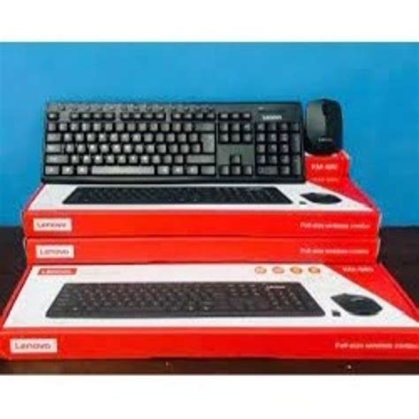 Lenovo Wireless Combo Keyboard Mouse Bundle With Mini Usb Receiver Shopee Philippines