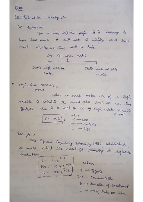 Unit 1 Short Notes On Software Engineering Principles And Practices