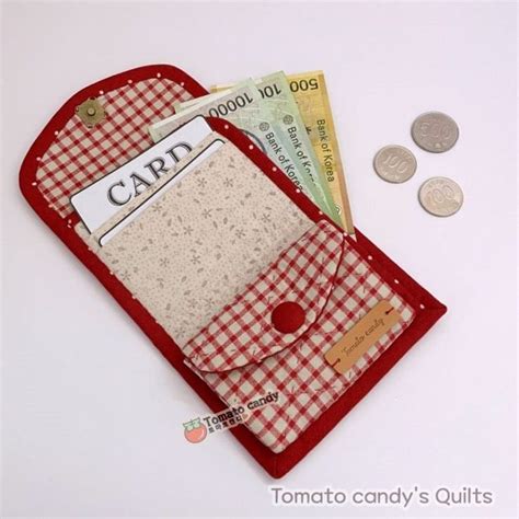 No224 Fabric Tri Fold Wallet Pdf Pattern Only Hand Sewing Youtube