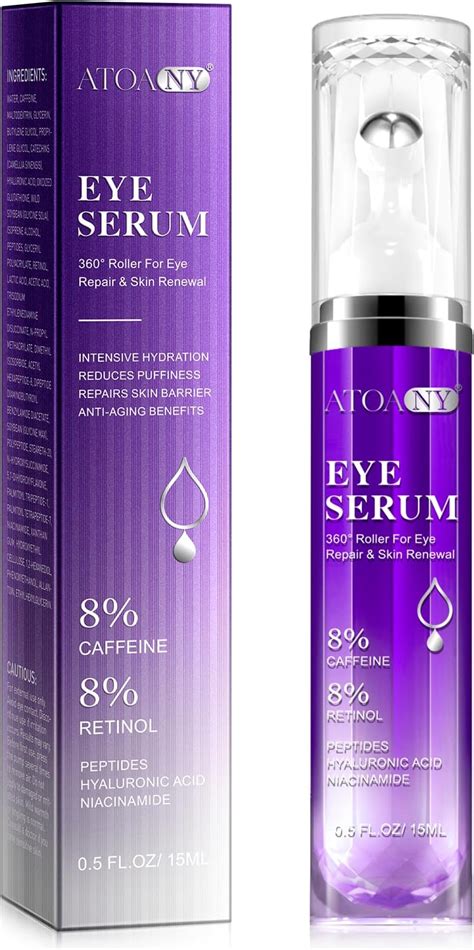 Eye Treatment Serum 8 Caffeine And Retinol Hyaluronic