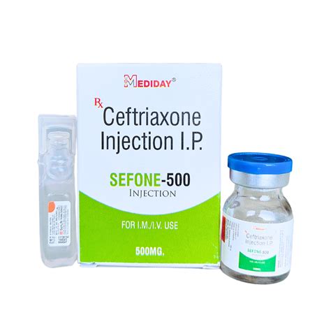 Sefone 500 Injectable Ceftriaxone Mediday Healthcare Sefone 500 Injectable Ceftriaxone Mediday Healthcare
