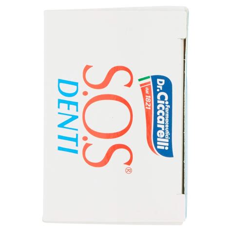 Sos Denti Dr Ciccarelli Toothpaste Tooth Enamel Regeneration 100 Made In Italy 75ml