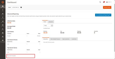 Magento2 I Want To Add A Custom Graph To A Specific Position On The