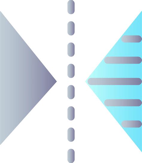 vertical reflection flat gradient color ui icon invert picture photo