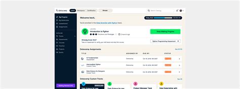 Meet Your New And Improved Datacamp Navigation Datacamp