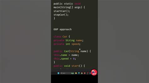 Procedural Vs Oop Youtube