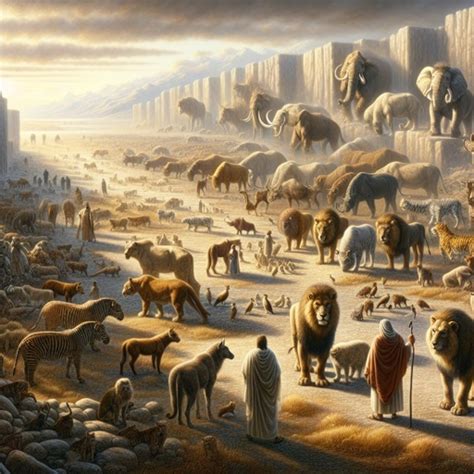 Daniel 7 Artwork Bible Art