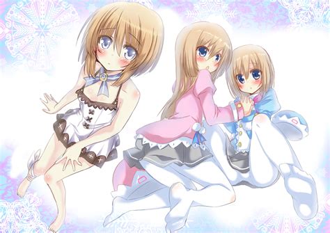 Blanc Rom And Ram Neptune Drawn By Zero Theme Danbooru