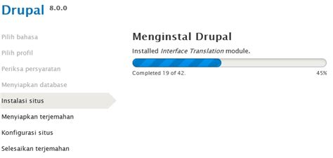 √ Panduan Instalasi Drupal Bagi Pemula
