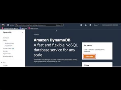 DynamoDB AWS Create And Query A NoSQL Table With Amazon DynamoDB YouTube