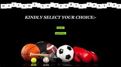 Github Anubhav1433quiz Contest A Sports Quiz Contest Nicely