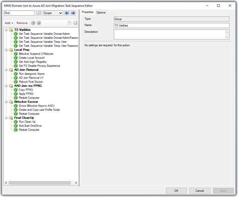 Ad To Aad Join Via Configuration Manager Task Sequence — Mauvlans