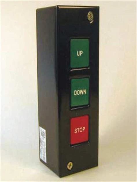 Unbeatablesale NEMA Momentary Contact Up Down Stop Position Pushbutton Commercial Control