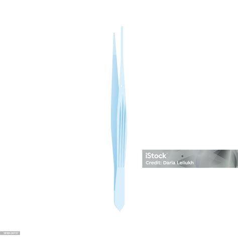 치과용 강철 조직 플라이어 치과 구강 도구 현대 평면 벡터 일러스트 레이 션입니다 갈고리 발톱에 대한 스톡 벡터 아트 및 기타