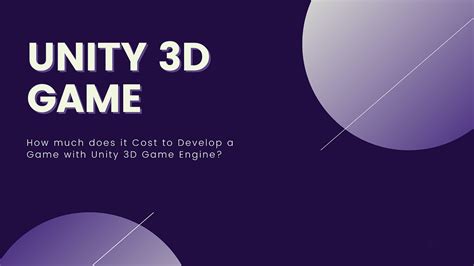 How Much Does Unity 3d Game Development Cost Geek Culture