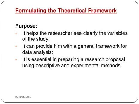 Theoretical Conceptual Framework Artofit