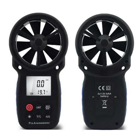 Digital Anemometer Data Logger With Wifi Mobile App Wind Speed
