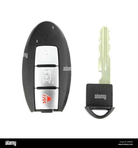 Car Key With Remote Control Set Stock Photo Alamy
