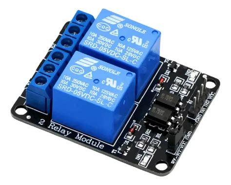 Módulo Relé Rele 2 Canais 5v Arduino Pic Raspberry Pi