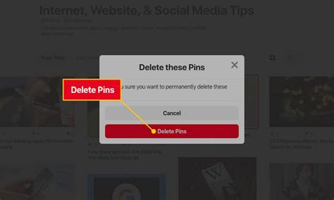 How To Delete Pins On Pinterest
