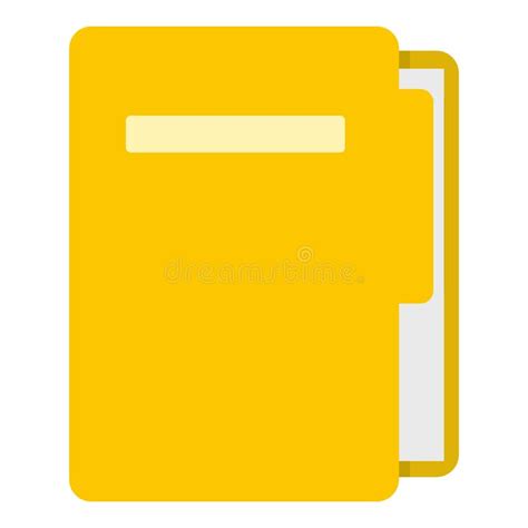 Folder Icon Grunge Style Stock Vector Illustration Of Organization
