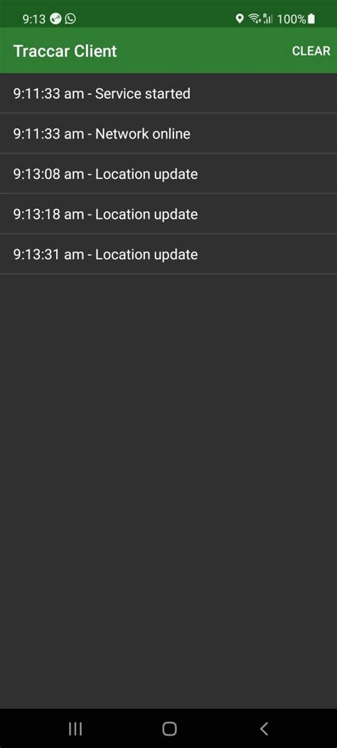 Reporting Doesnt Work On Background · Issue 420 · Traccartraccar