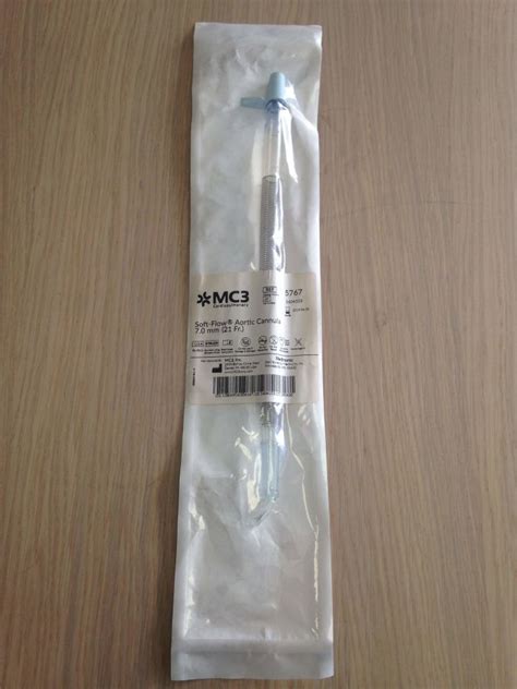 New Mc3 5767 Soft Flow Aortic Cannula 70mm X Disposables General New Mc3 5767 Soft Flow Aortic Cannula 70mm X Disposables General