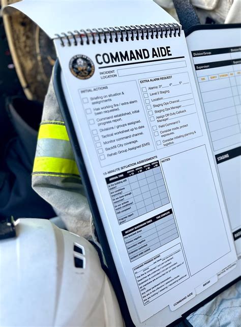 Incident Command Quick Action Guide Book Shop Combat Ready Fire