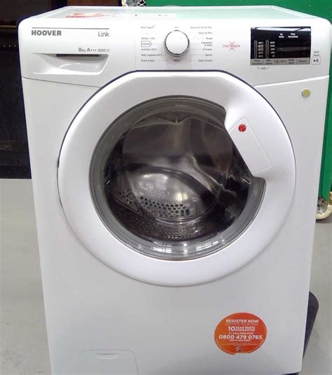 Lot 26 A Hoover 8kg One Touch Washing Machine The